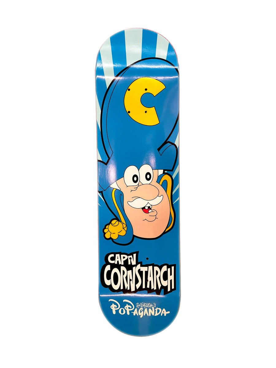Skateboard Deck - Cap'n Cornstarch – PoPaganda