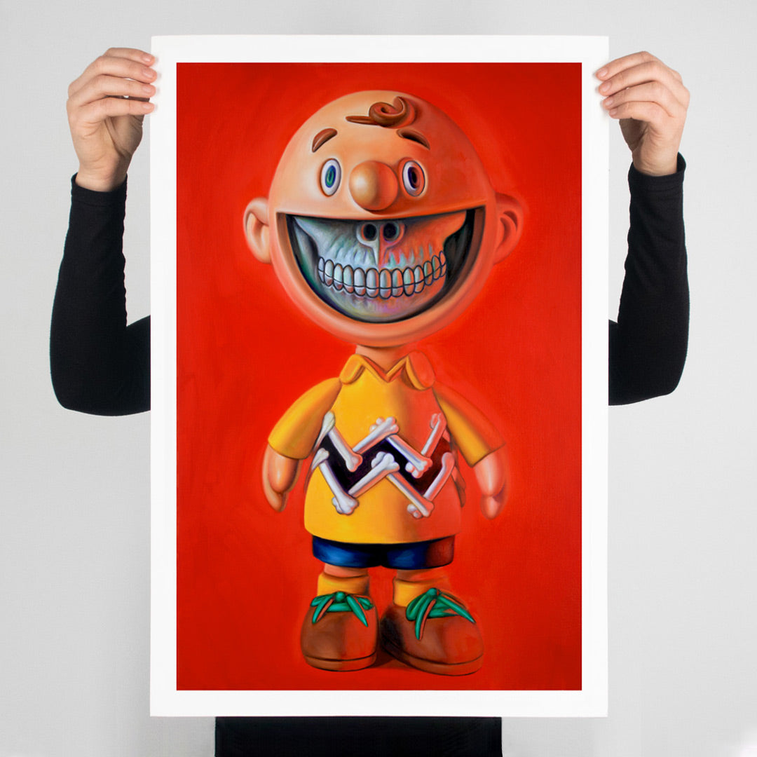 Charlie Brown Grin Print – PoPaganda